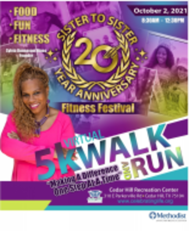 Sister to Sister Fitness Festival 2021 - Cedar Hill, TX - Running