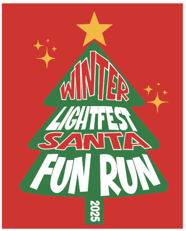 2025 Winter Lightfest Santa Fun Run - Abilene, TX - Fun Run